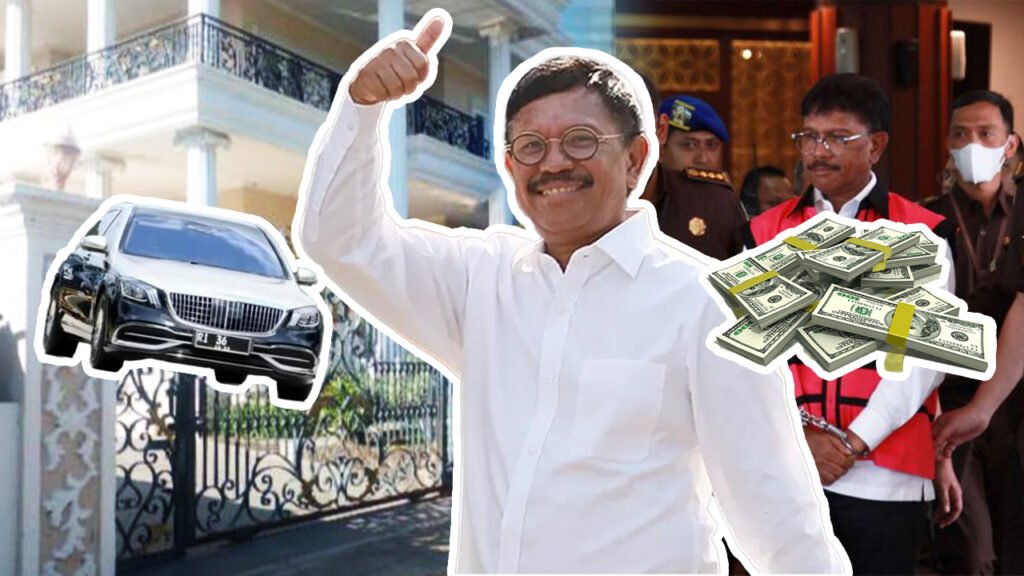 Jadi Tersangka Kasus Korupsi BTS 4G 8 Triliun Rupiah, Segini Harta Kekayaan Johnny G Plate ...