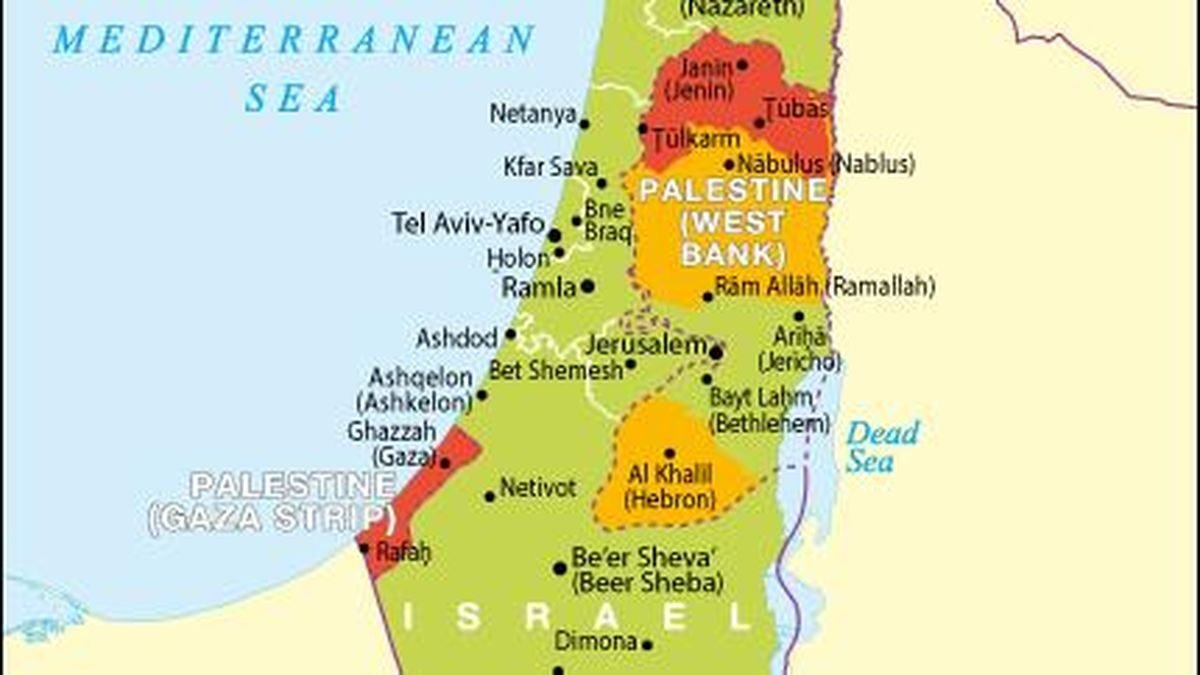Inggris Perbarui Peta Resmi Palestina Pasca Pengakuan Negara, Dukung ...