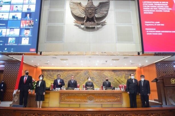 Komisi III DPR Resmi Sahkan 9 Calon Hakim Agung dan 1 Hakim Ad-Hoc HAM ...