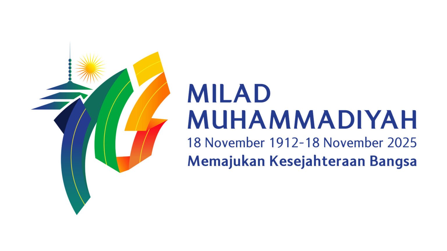 Link Download Logo dan Filosofi Milad ke-113 Muhammadiyah – GARUDA TV