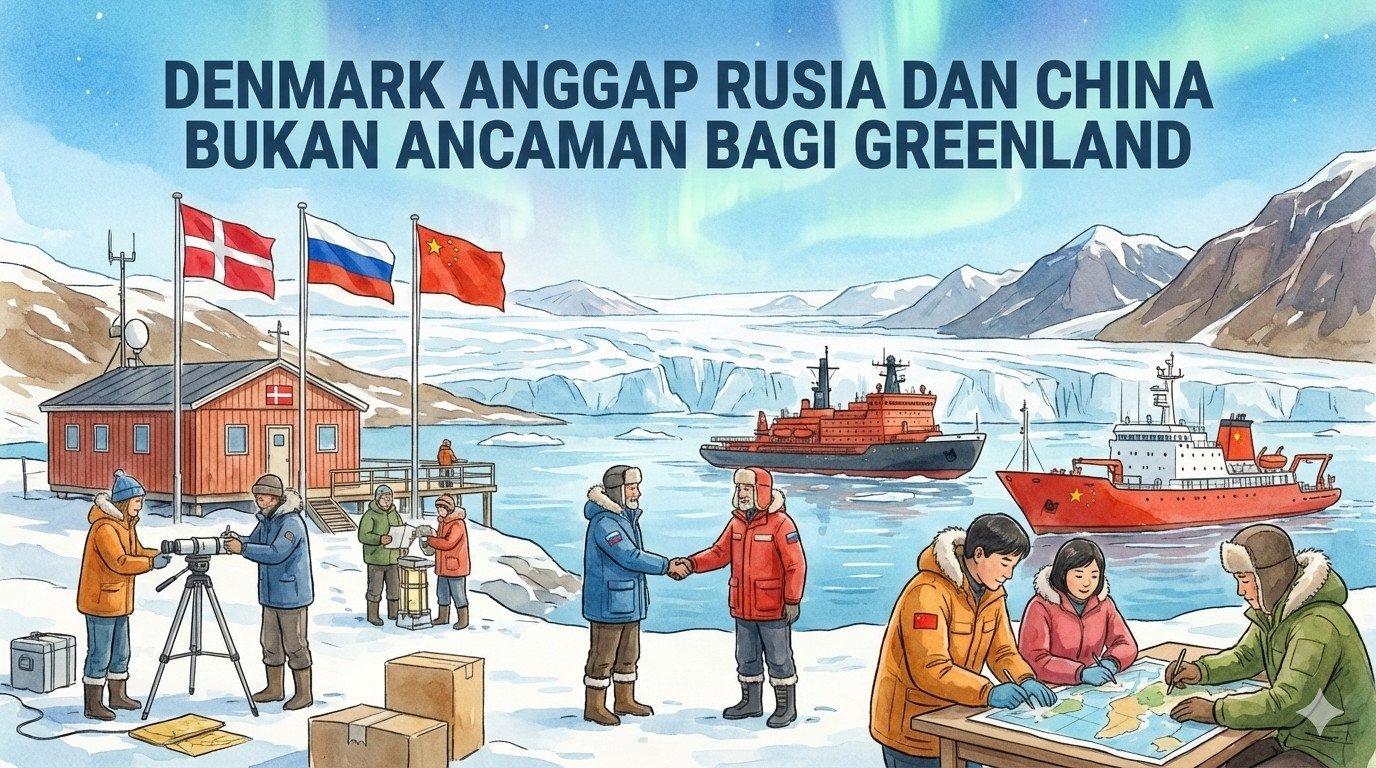 Denmark Anggap Rusia dan China Bukan Ancaman bagi Greenland – GARUDA TV